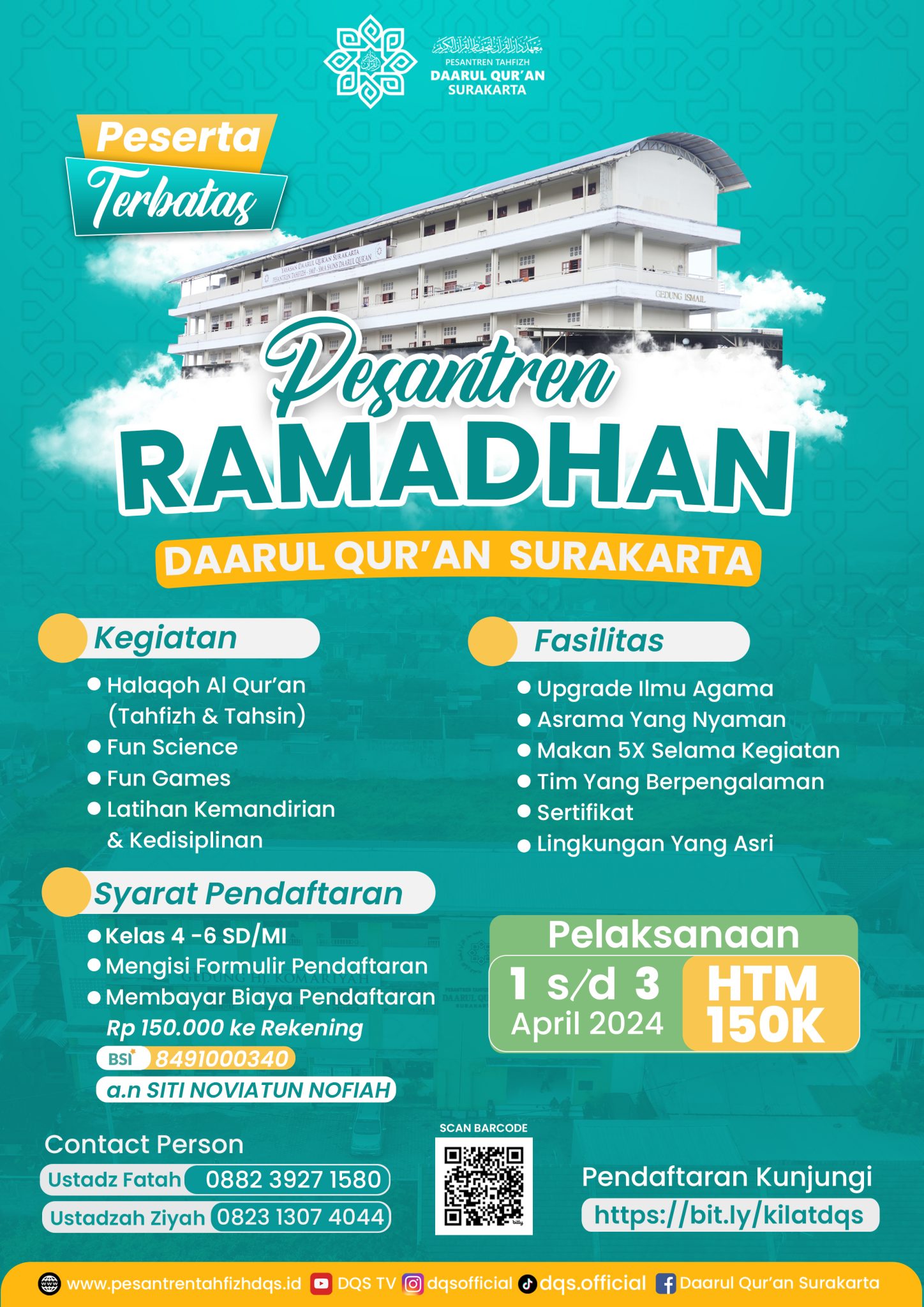 Pesantren Kilat Ramadhan Daarul Qur’an Surakarta Tahun 2024 – Daarul ...